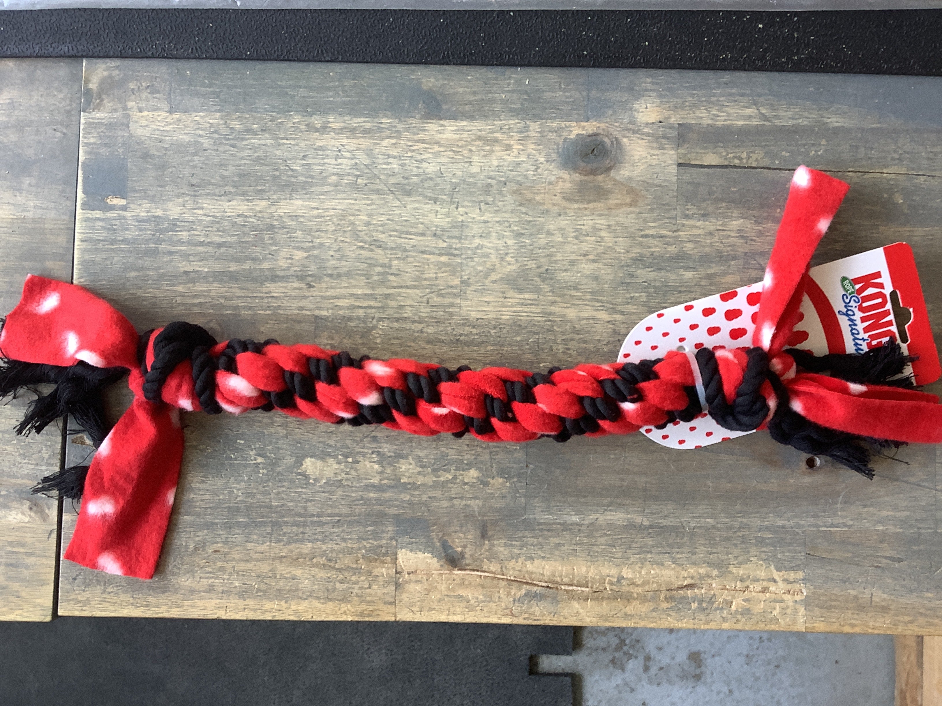KONG SIGNATURE ROPE 20” DUAL KNOT – End of the leash pet boutique