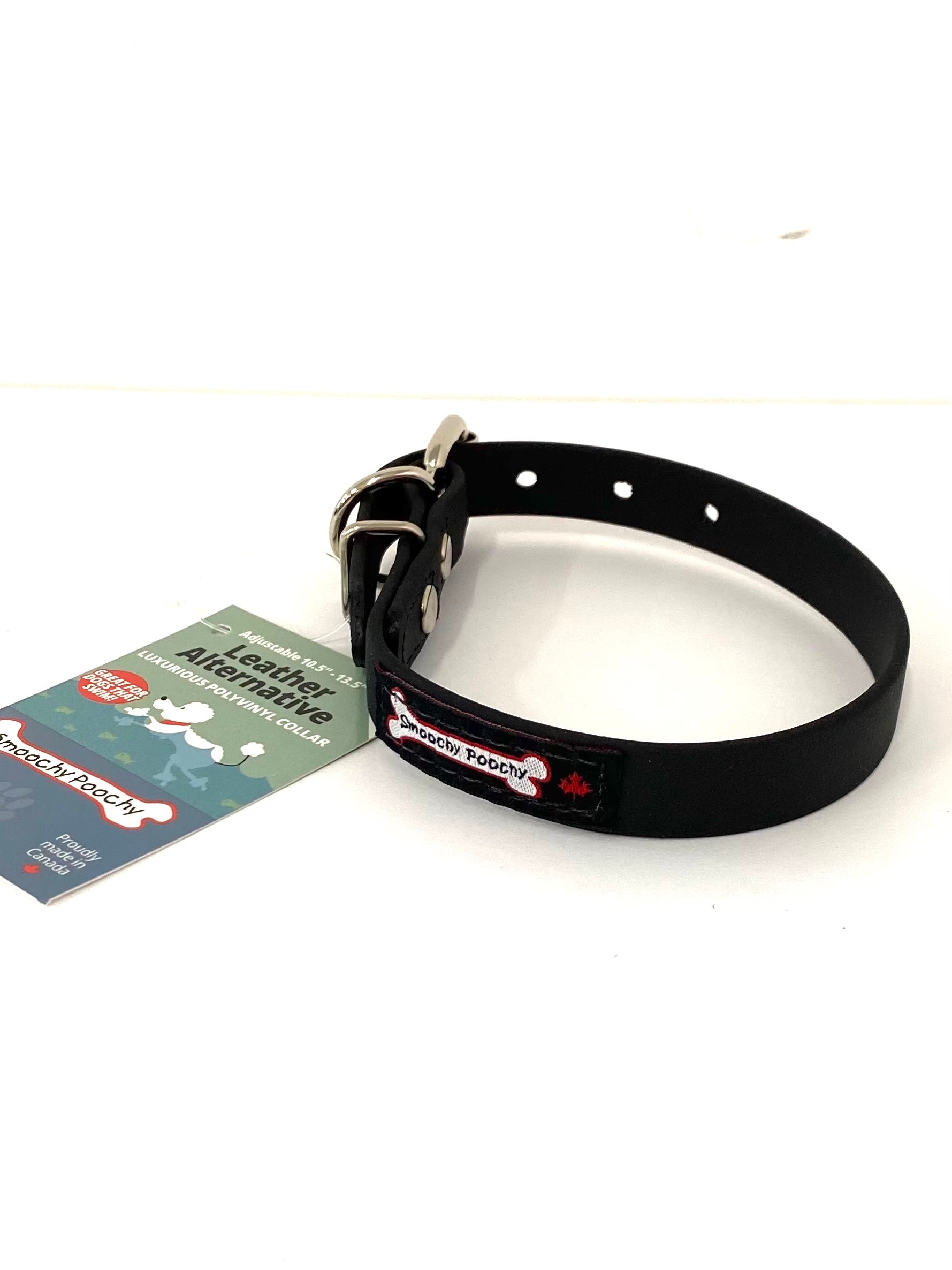 SMOOCHY POOCHY 1.5” POLY COLLAR SIZE 20 – End of the leash pet boutique