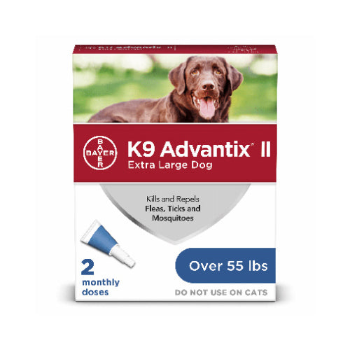 ADVANTIX II 2 DOSES 25KG+ – End of the leash pet boutique